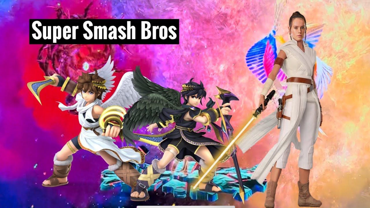 Super Smash Bros: Ultimate - Pit & Dark Pit & Rey Vs The Final Boss ...