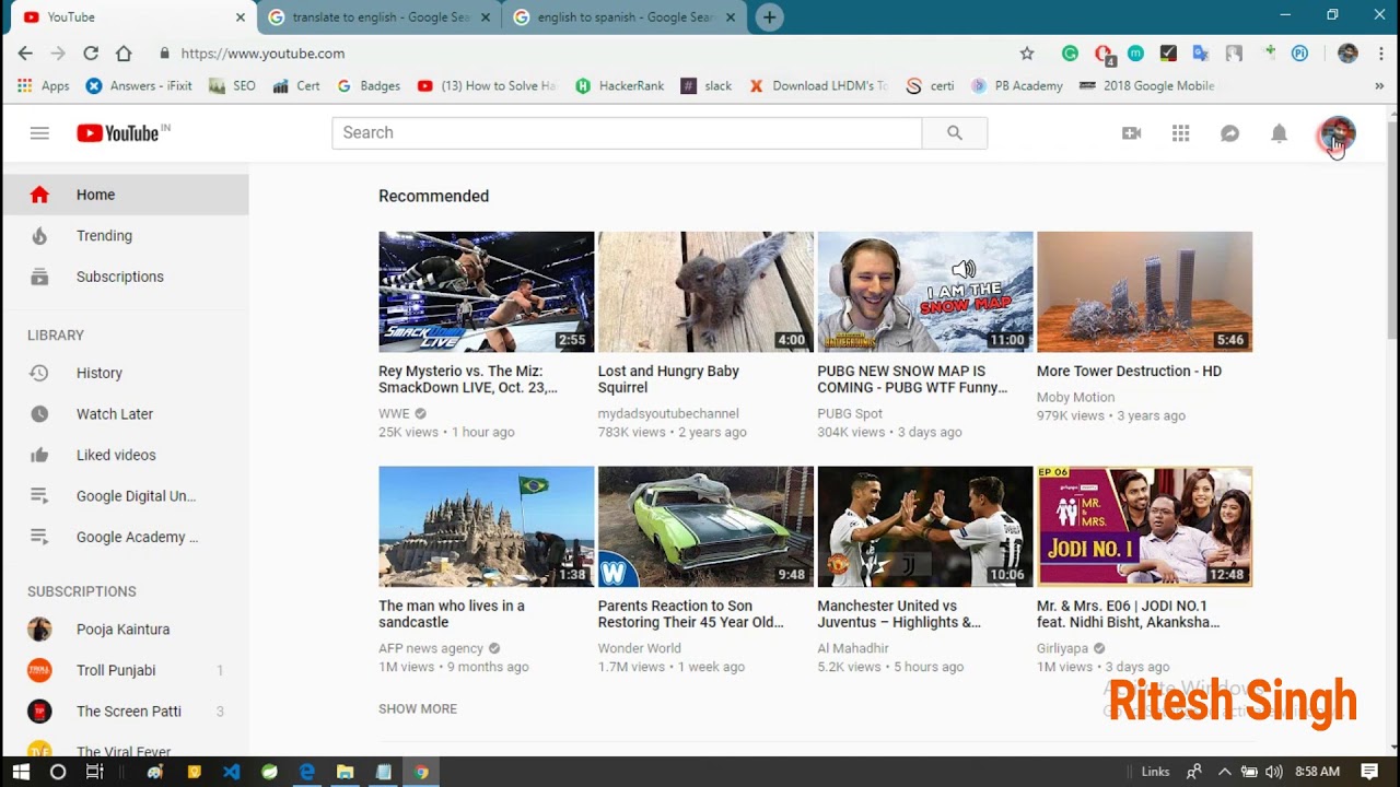 How To Get CUSTOM YouTube URL Watch This Video YouTube How To Get CUSTOM YouTube URL Watch This Video YouTube