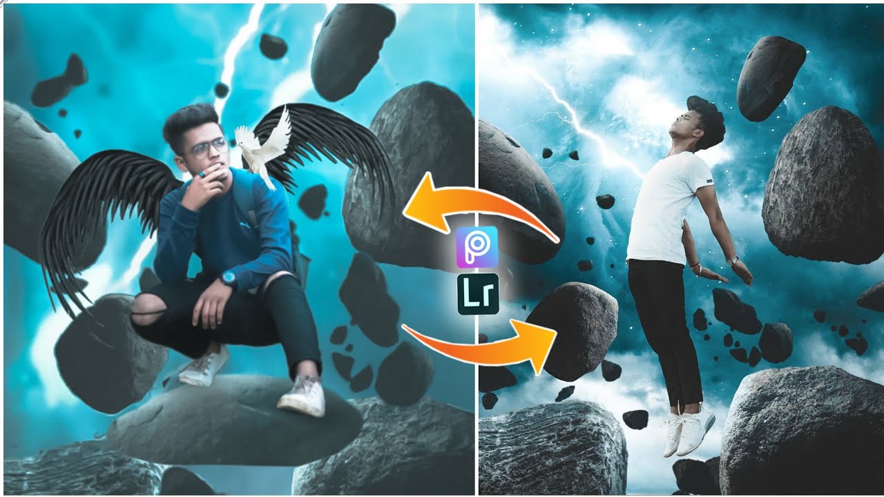 PicsArt \Space Train Photo Manipulation Tutorial Composite - YouTube