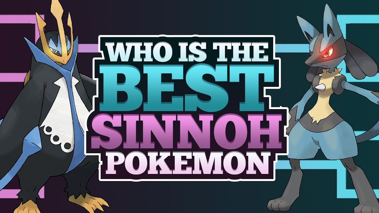 Who Is The Best Gen 4 Pokemon? | Pokemon March Madness (The Sinnoh ...