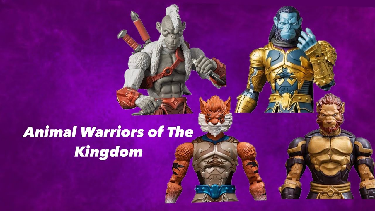Animal Warriors of the Kingdom Pale, Kah Lee, Atreiu, and Tiberius ...