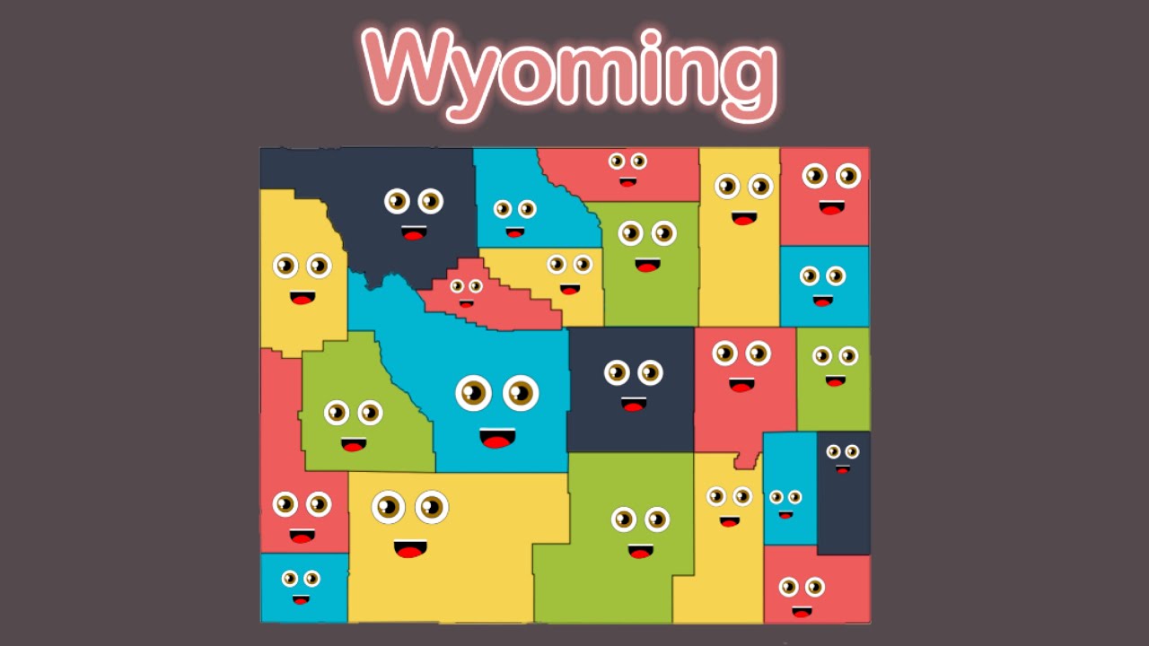 Wyoming Geography/USA state KLT classic remake! - YouTube