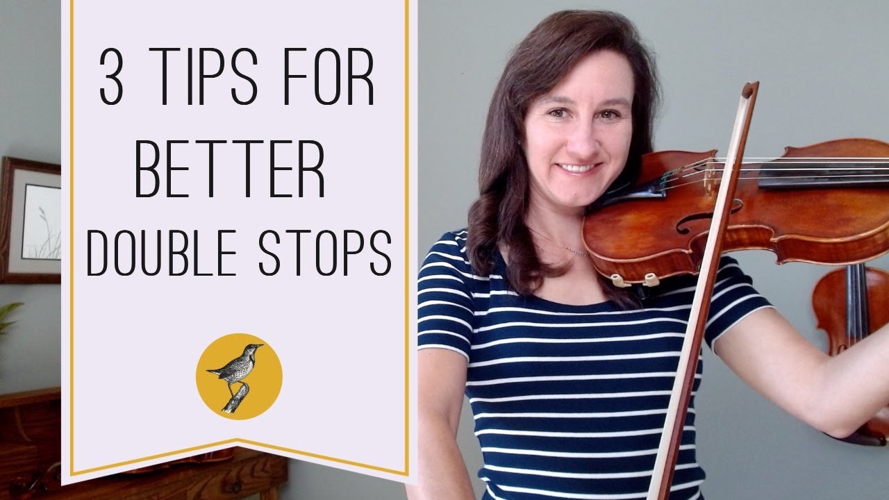 Better Double Stops: 3 Essential Tips for Violinists! | Violin ...