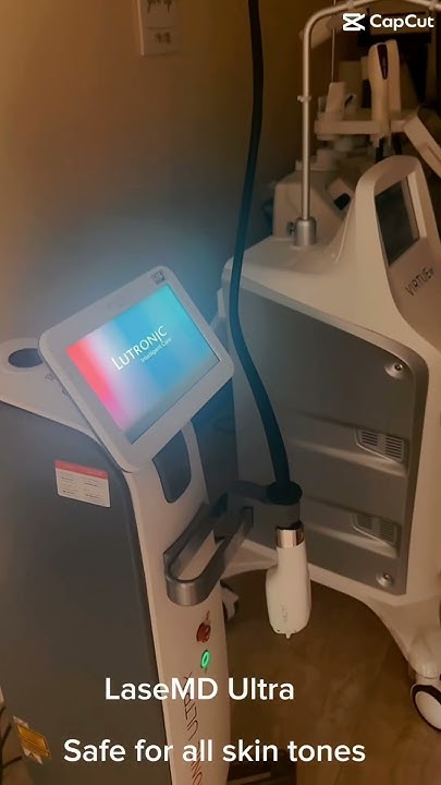 LaseMD Ultra: Safe for ALL skin tones! Achieve glowing, radiant skin with this advanced laser ...