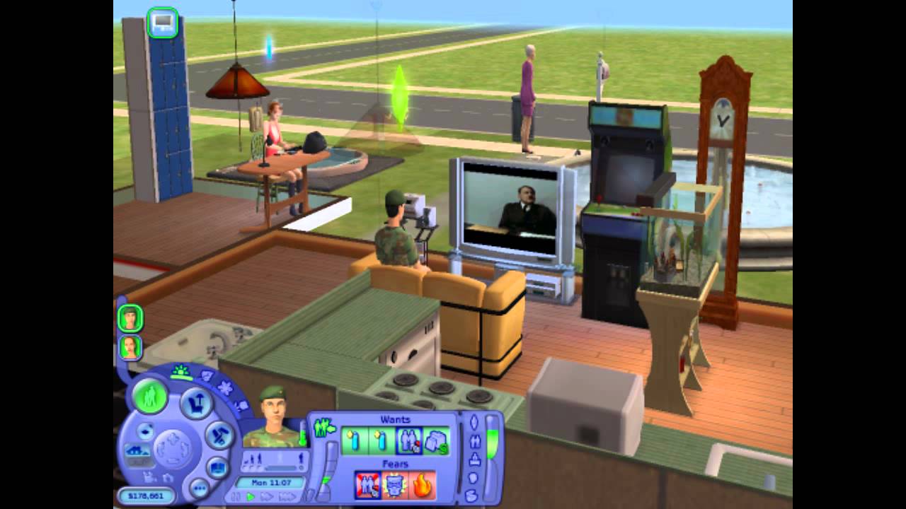 Hitler Informed In The Sims 2 (50 SUBSCRIBE) - YouTube