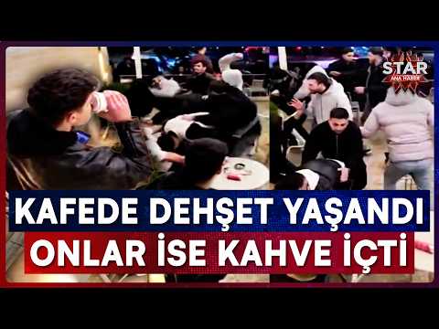 Kafe Savaş Alanına Döndü, Müşteriler Kavgayı Kahve İçerek İzledi! | Star Ana Haber