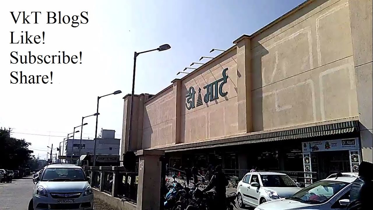 D mart Indore darshan road view - YouTube