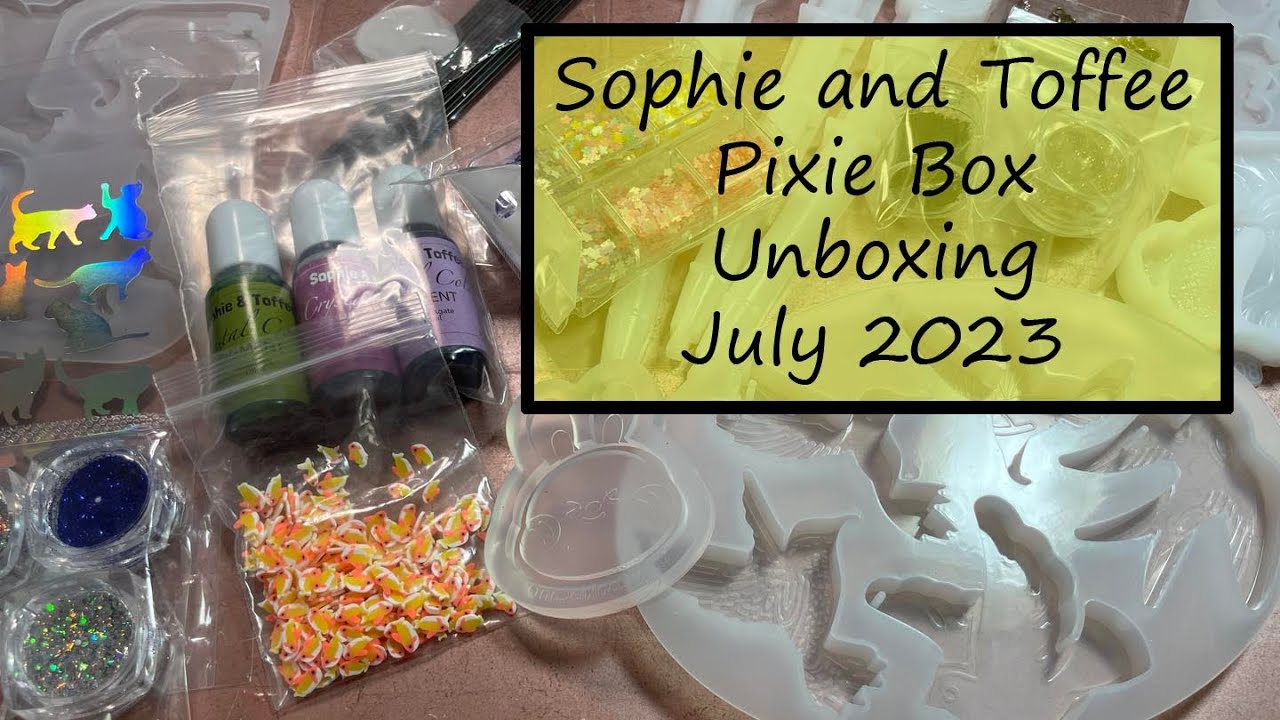Pets, Paws and Me | Sophie and Toffee July 2023 Pixie Box Unboxing ...