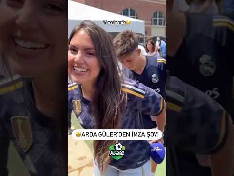 🤩🔥Real Madrid taraftarlarından Arda Güler’e büyük ilgi!