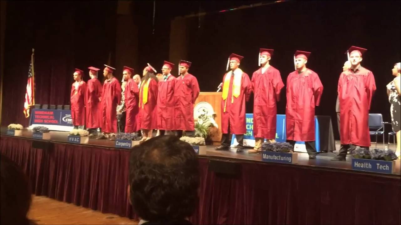 Windham Tech Graduation 2016 - YouTube