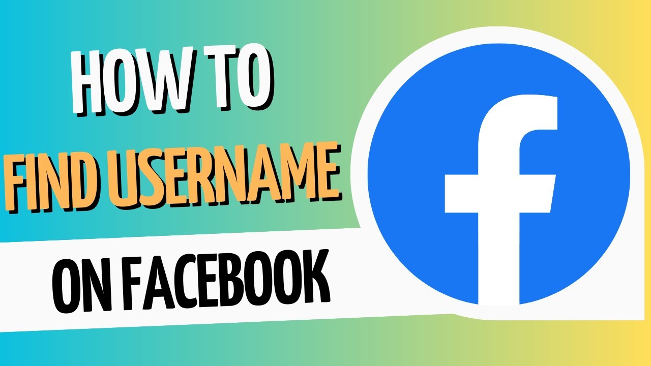 How To Find Your Facebook Username - YouTube