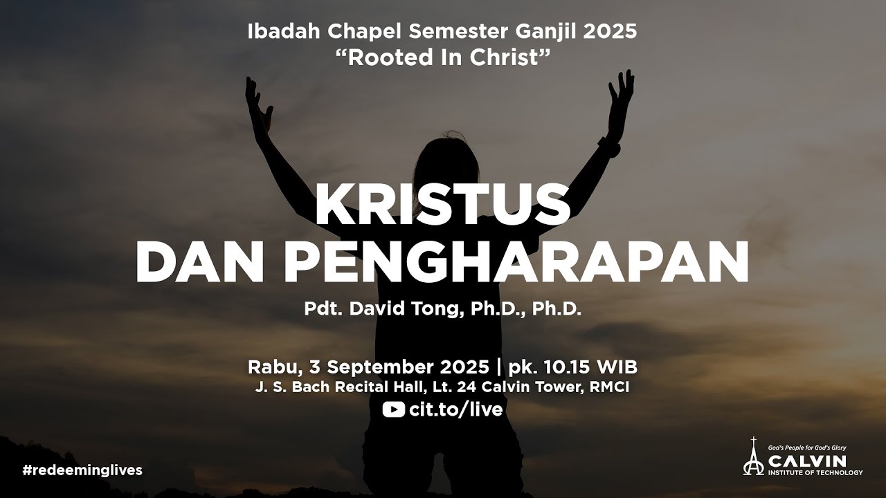 Calvin Chapel - Calvin Institute of Technology 3 September 2025 - YouTube