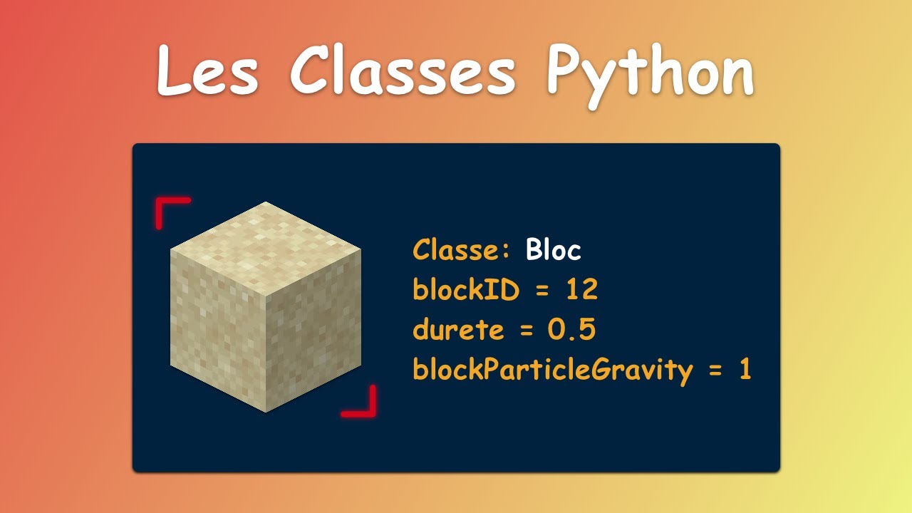 Les Classes Python Youtube