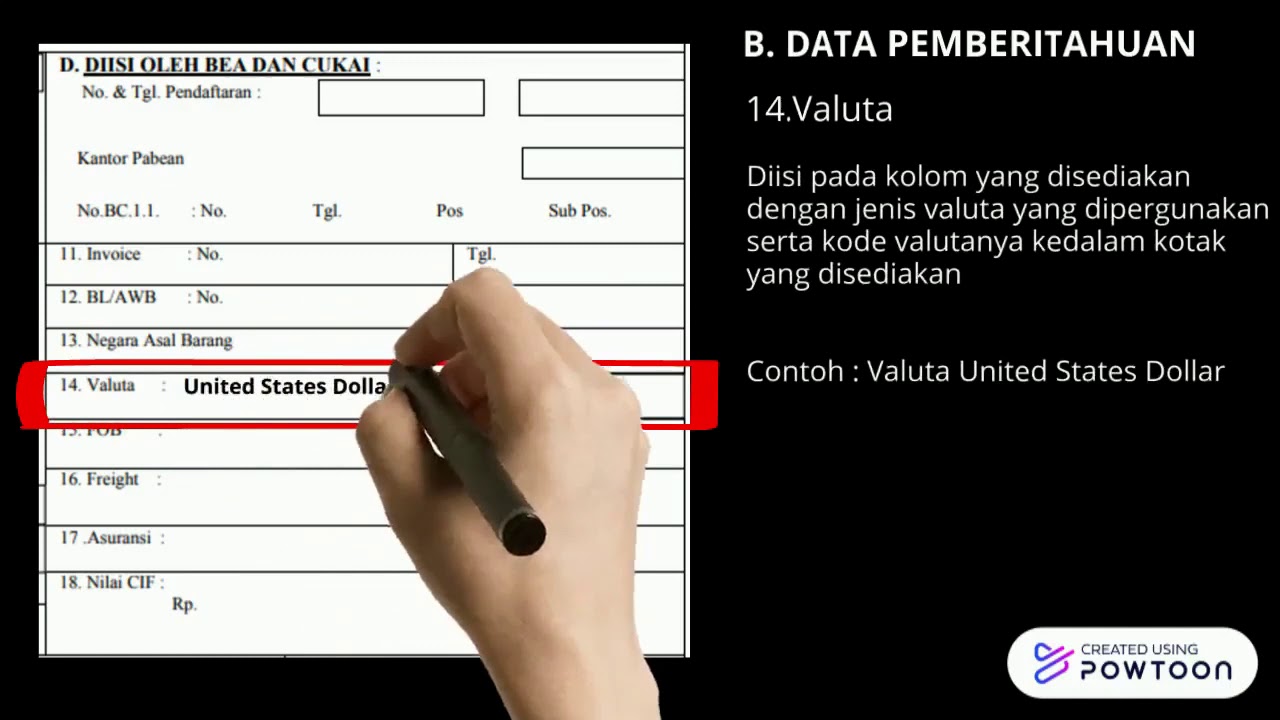 #4 - Petunjuk Pengisian Dok. PIBK & Contoh Pengisian Dok. Impor ...