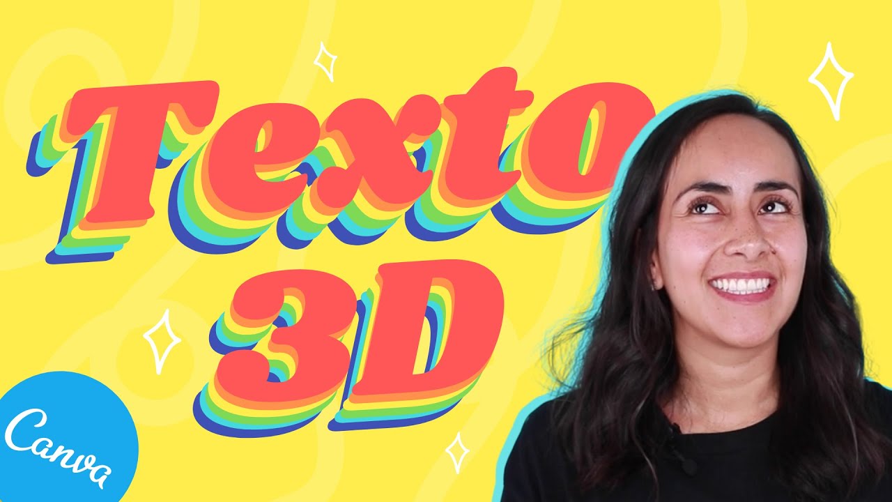 Tutorial: Efecto de texto 3D en Canva GRATIS y súper fácil 🙃 - YouTube