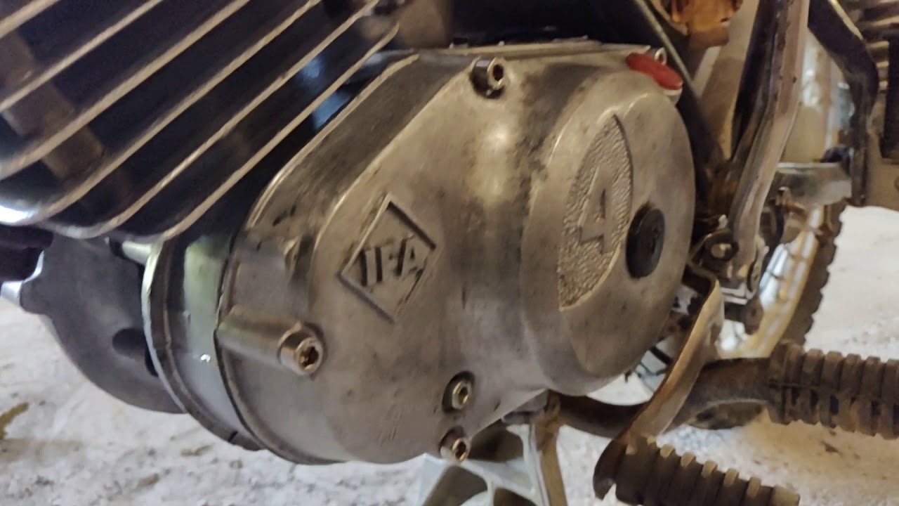 Simson 70/2 first start . - YouTube