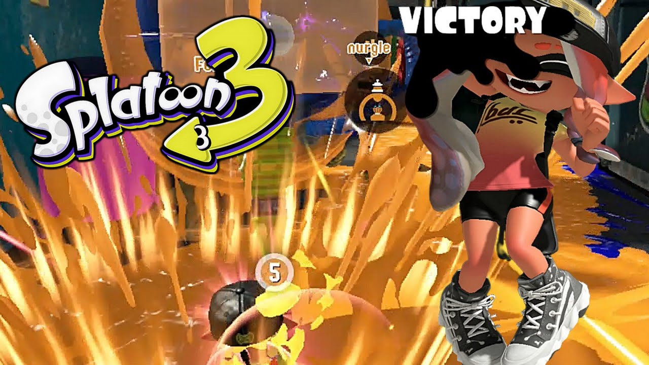 Why Do I Think I'm Invincible with the HAMMER? | SPLATOON 3 (2022 ...