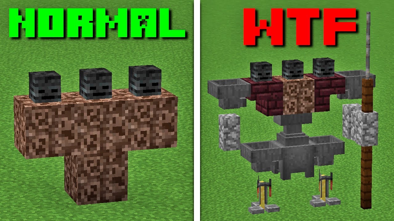 normal golem vs wtf golem - YouTube