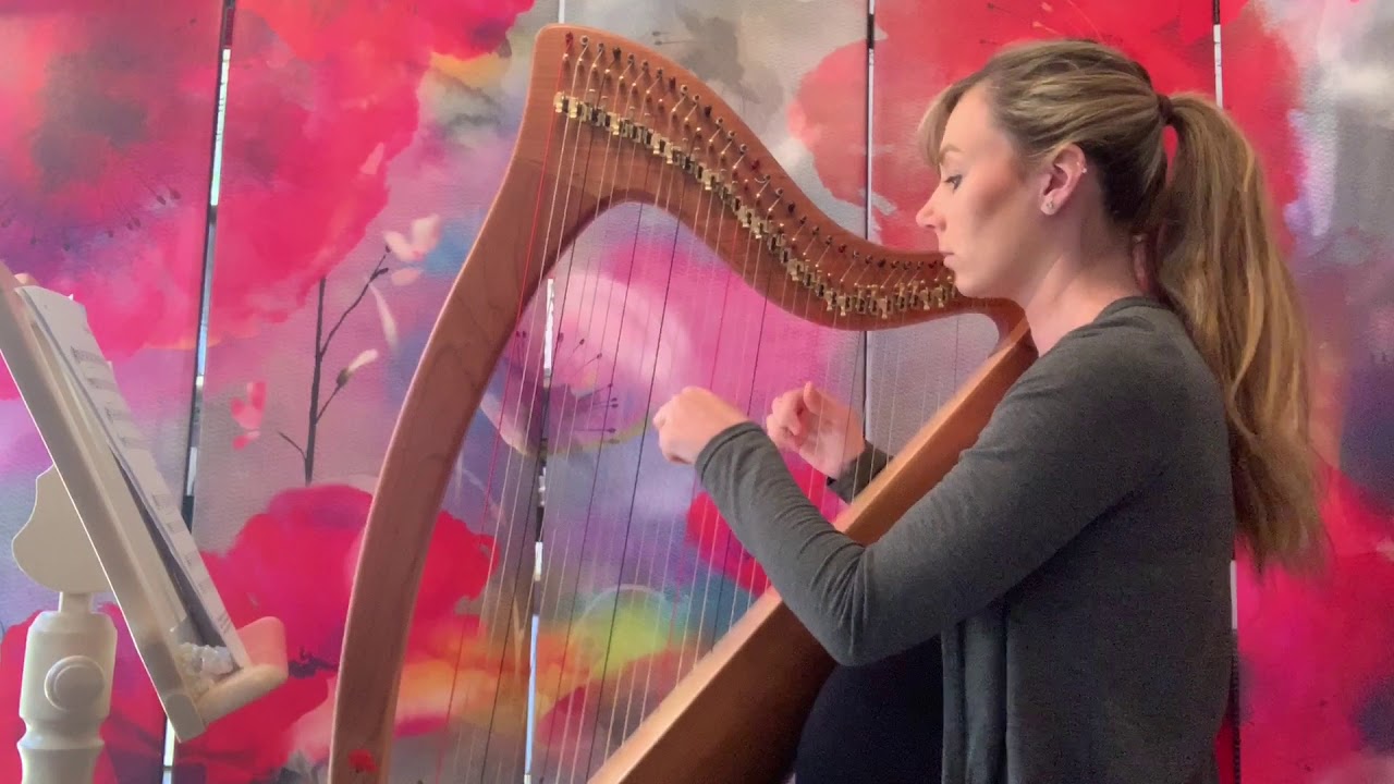 Round Dance by Milligan (Trinity Harp - Grade Initial) - YouTube