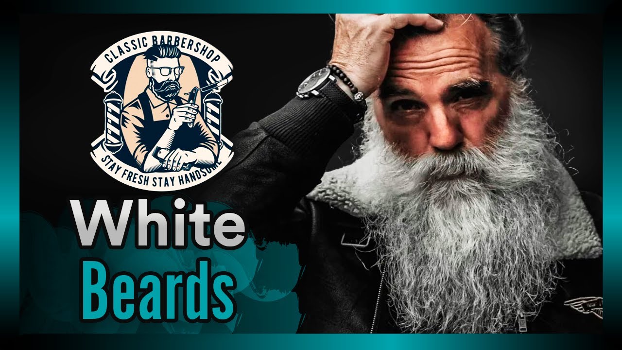 💈 10 WHITE Beard Styles for MEN 2022 ️ - YouTube