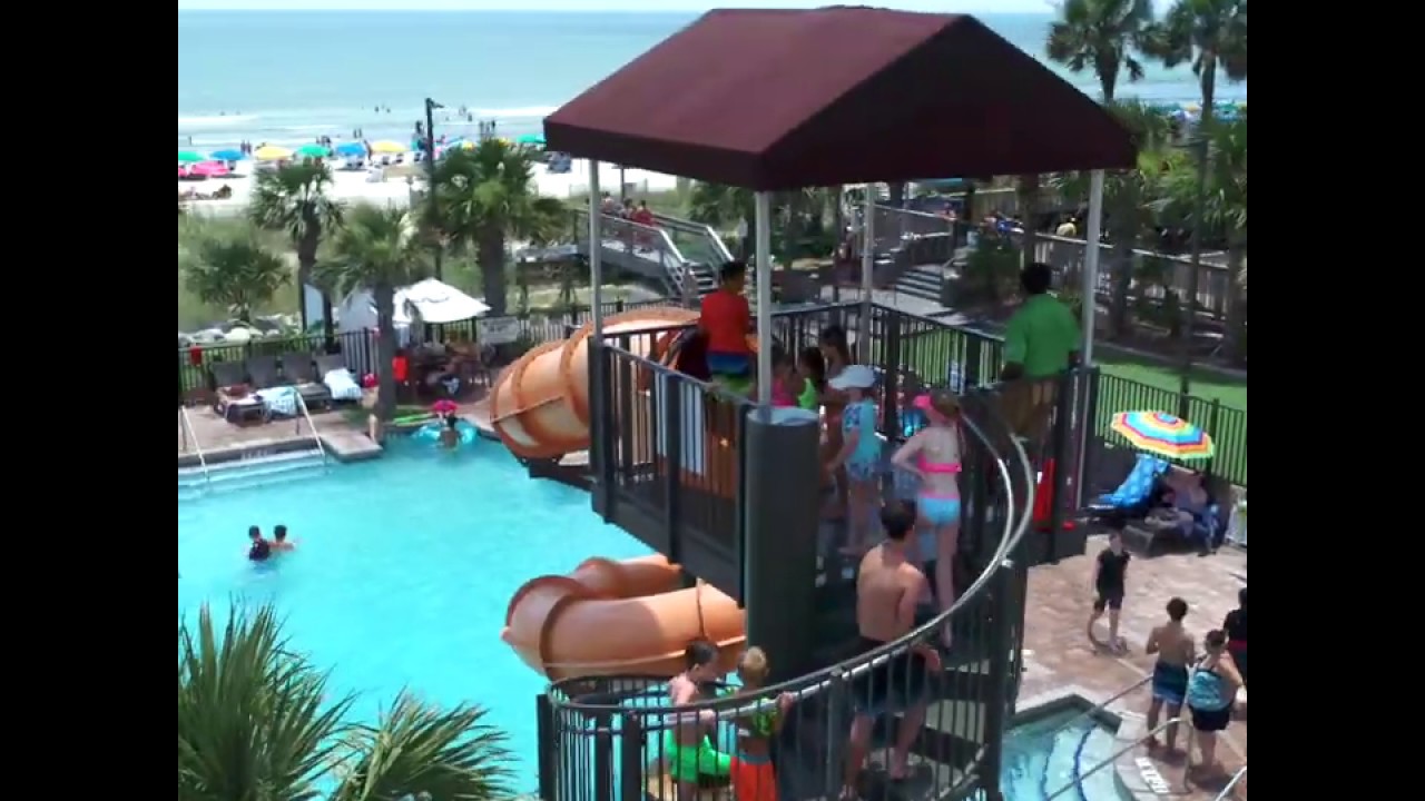 Pirates Plunge Waterslide at the Caribbean Resort & Villas - YouTube
