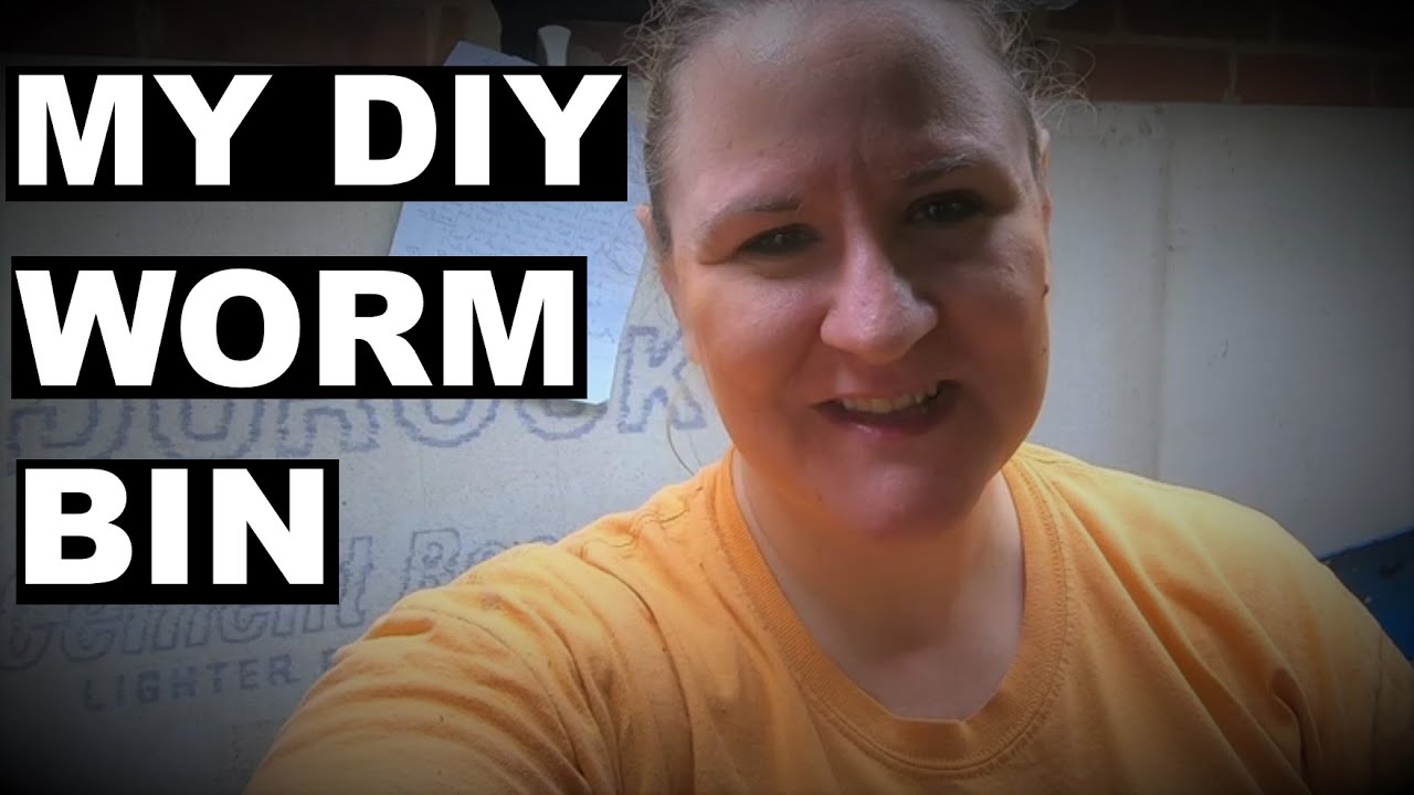 This Bin makes Worm Castings the Fastest!- DIY Compost Worms Bin - YouTube