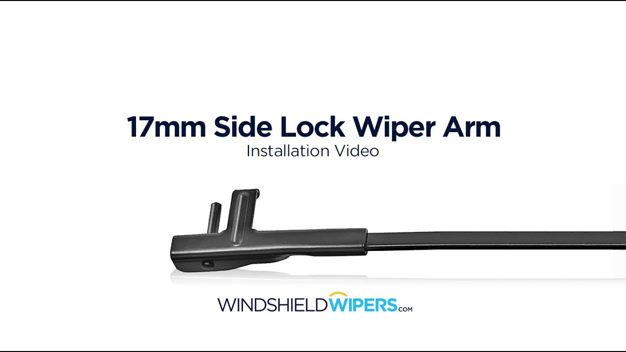 Premium Wiper Blade: Side Lock 17mm Wiper Arm Installation - X5 Clip ...
