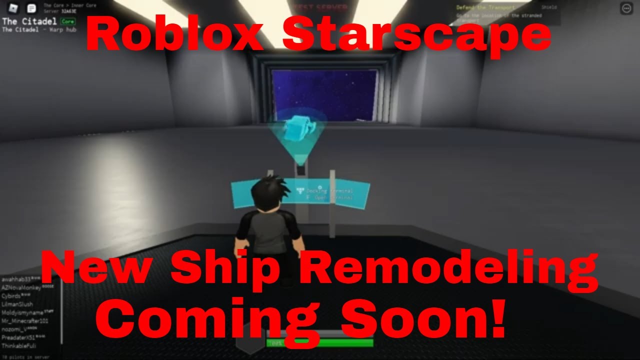 Roblox Starscape: Checking out the new ship remodeling coming soon ...