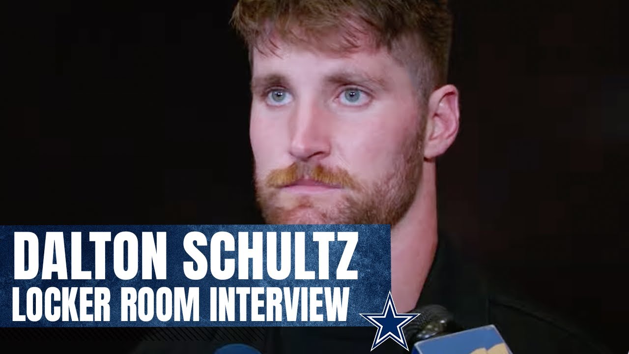 Dalton Schultz Postgame Week 1 | #TBvsDAL | Dallas Cowboys 2022 - YouTube