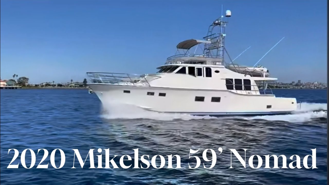 San Diego cruisin’ on a Mikelson 59’ Nomad - YouTube