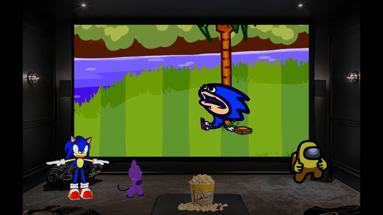 Shin Sonic Tapes Chaos in Among Us recap animation But Reaction - YouTube