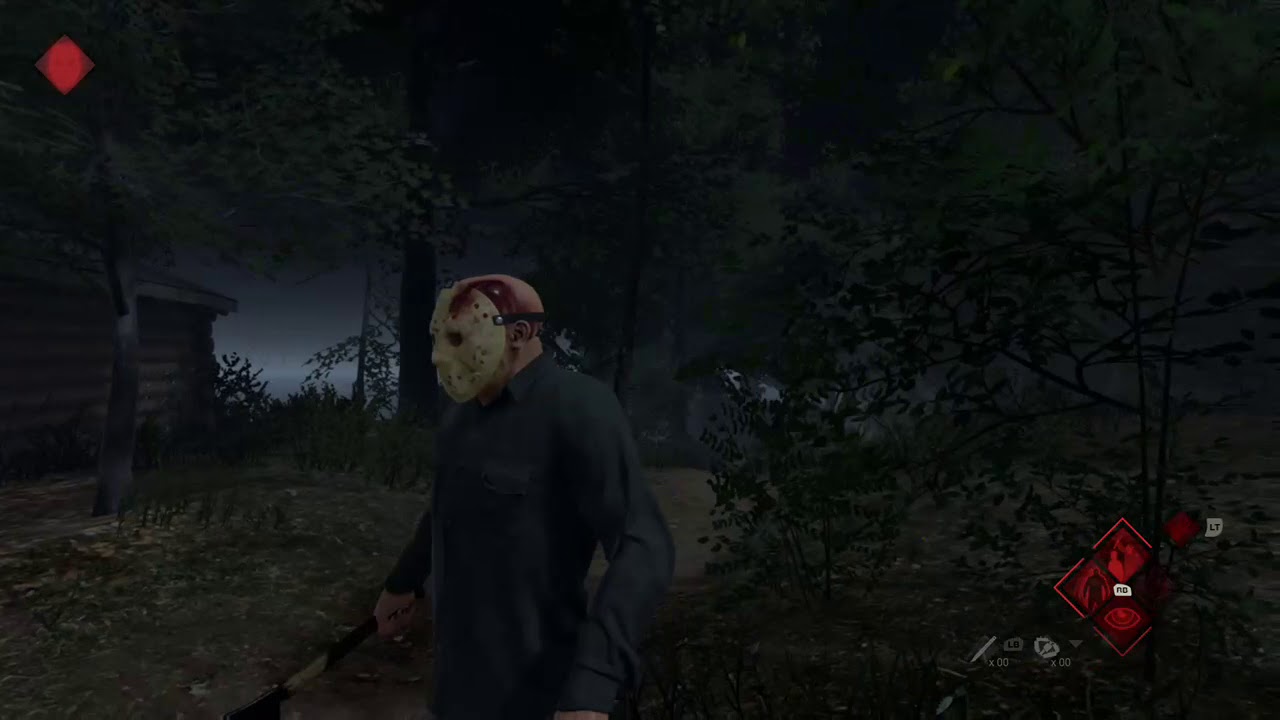 Friday The 13th: The Game Jason Part 4 Stalk/Shift Kill - YouTube