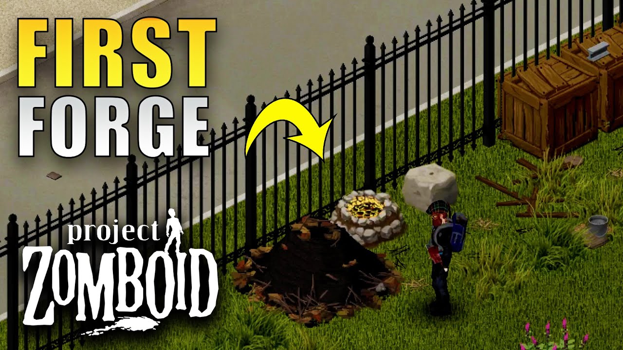 Our First Forge Project Zomboid BUILD 42 | Mack The Blacksmith | Part ...