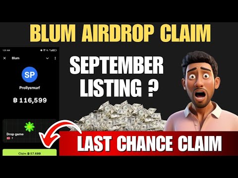 🚨Blum Airdrop || Blum Game Trick|| Blum Withdrawal|| Blum Listing Date - YouTube