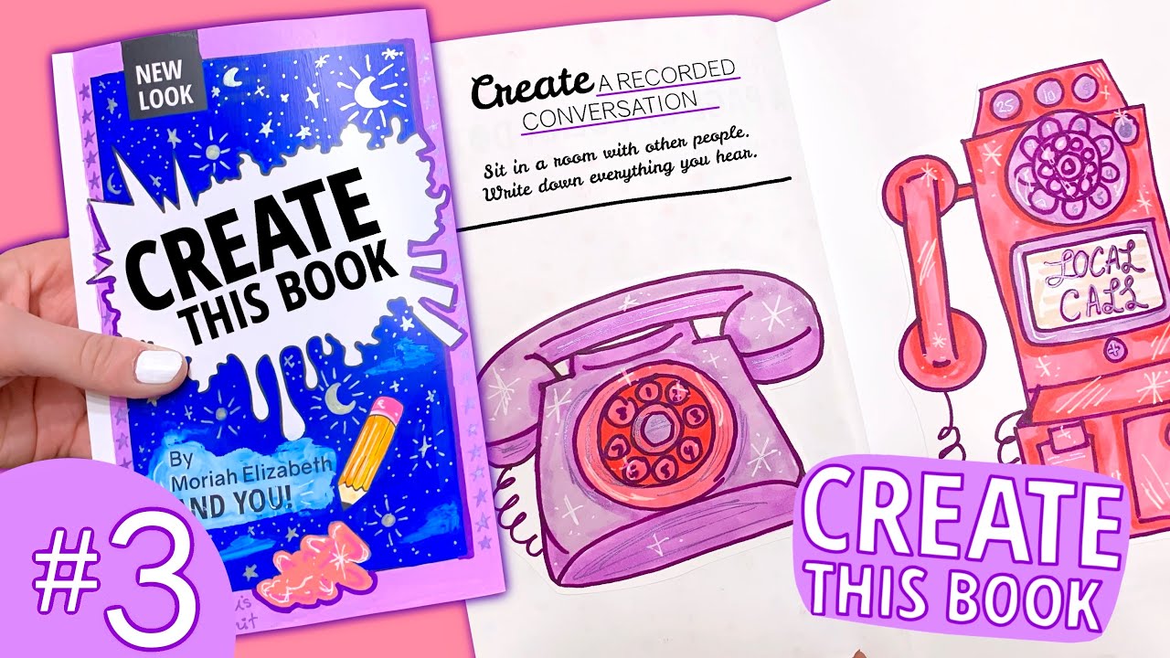 Create This Book ep. 3 ☎️ (Moriah Elizabeth) - YouTube