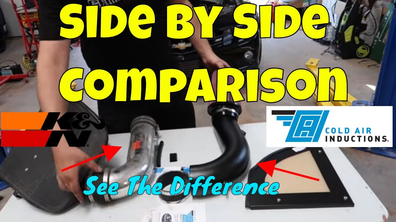 Cold Air Inductions Vs K&N Cold Air Intake - YouTube