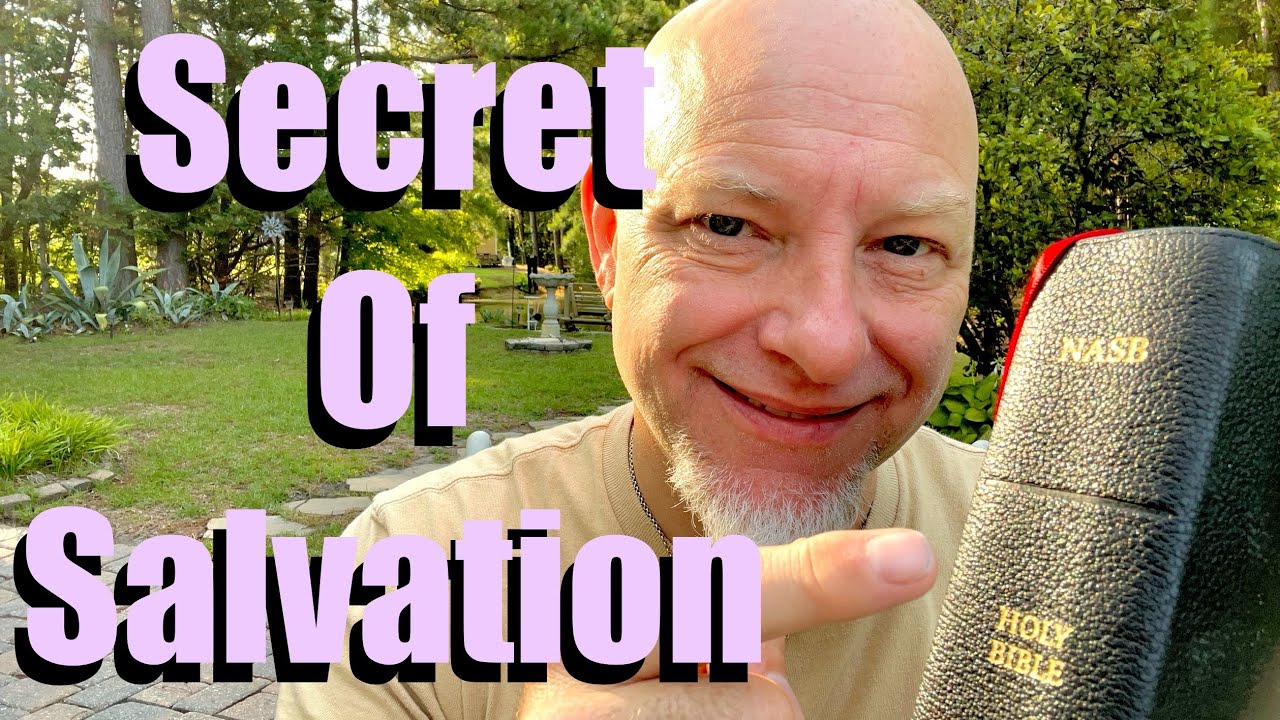 Secret of Salvation: grace thru faith part V - YouTube