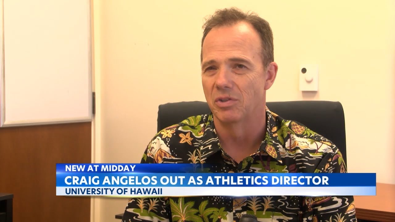 University of Hawaii Athletic Director Craig Angelos dismissed from ...