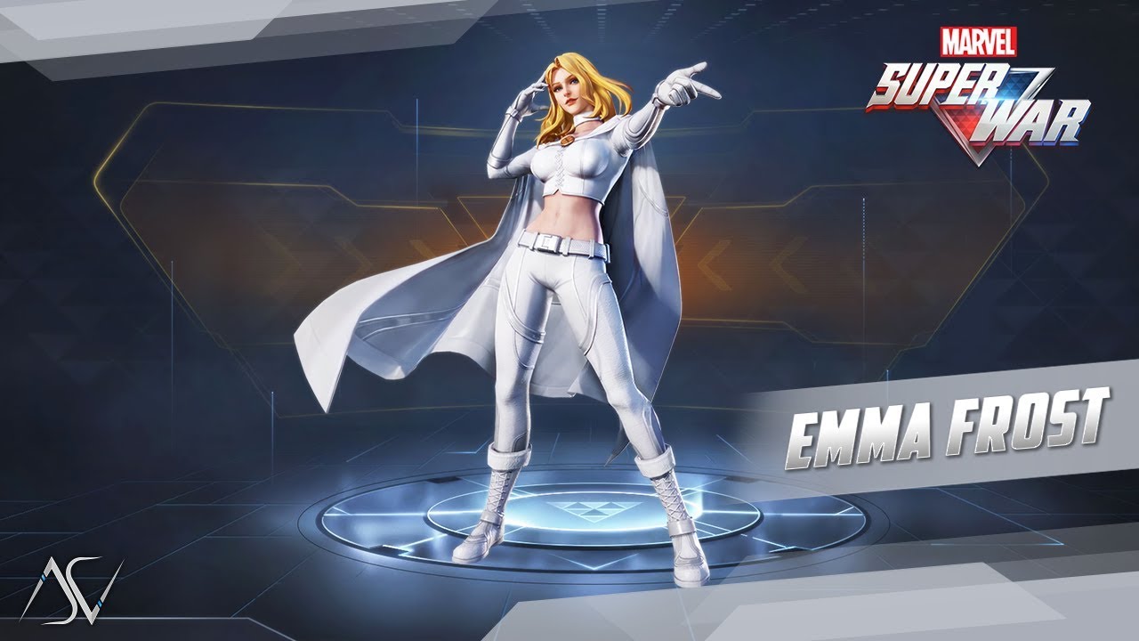 Emma Frost Marvel Super War Build And Gameplay Youtube
