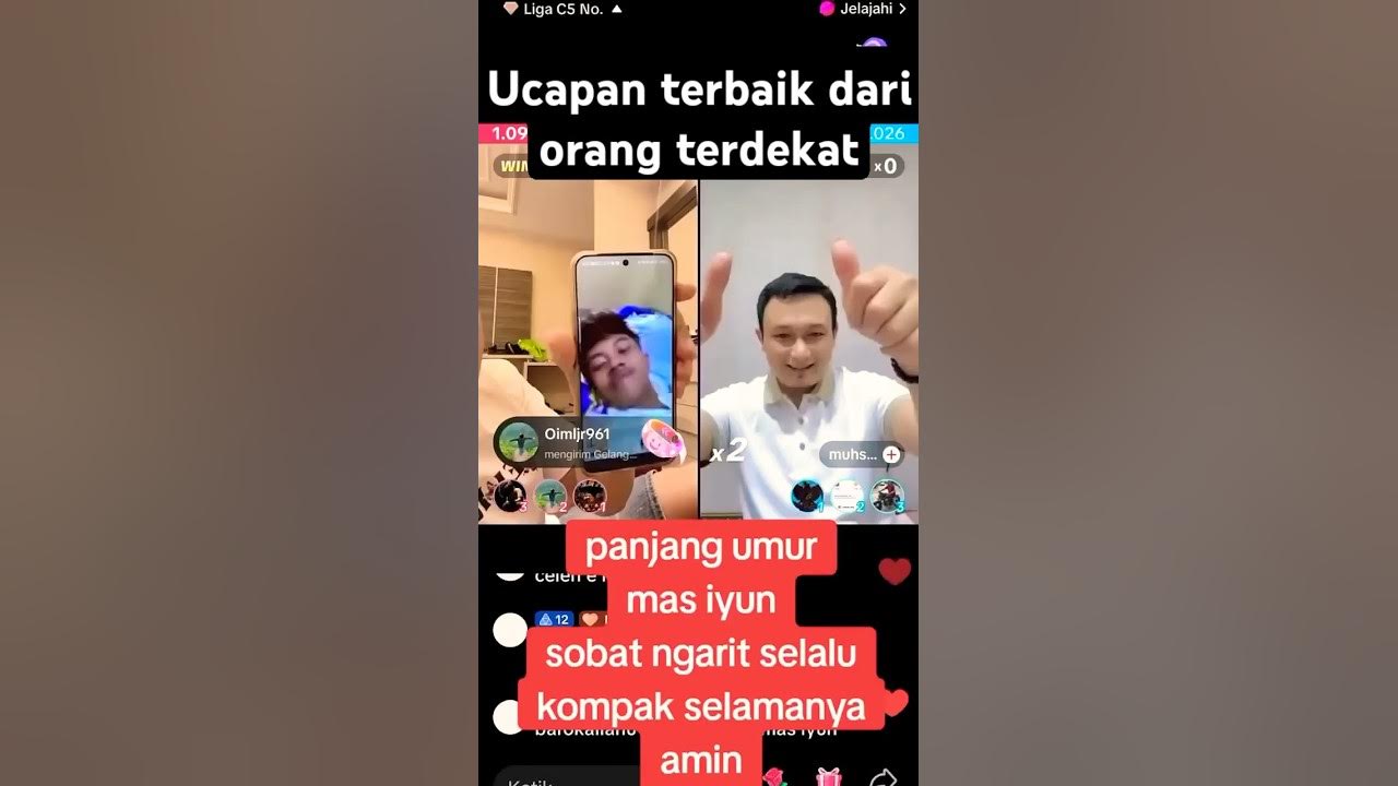 Mas bayu dan haji muhsin..hbd mas yun #sobatngaret #live #beranda - YouTube