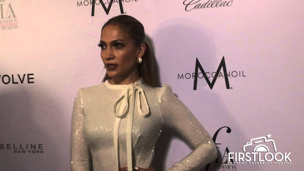 Jennifer Lopez arriving at The Daily Front Row's Fashion LA Awards ...