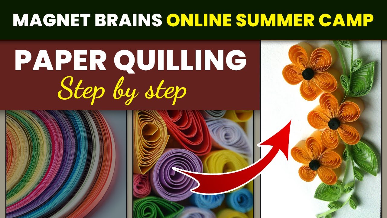 Paper Quilling Tutorial Step by Step | Paper Quilling for Beginners ...