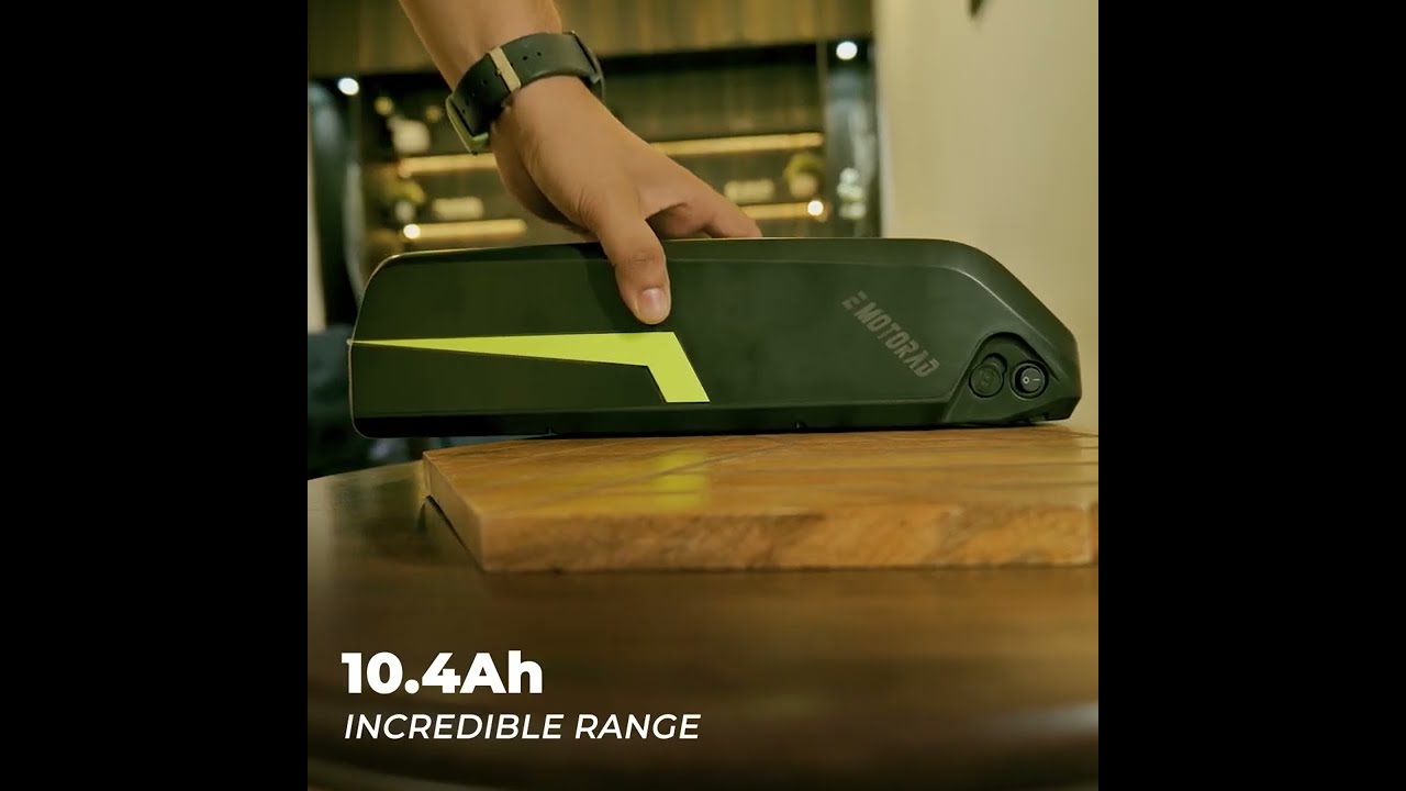 Added Security and Ease with Removable Battery | EMotorad EMX | Best e ...