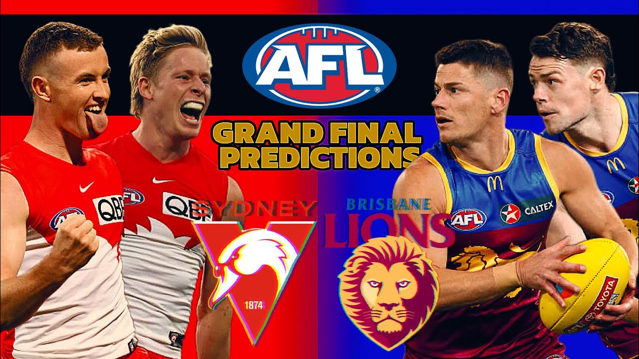 AFL GRAND FINAL PREDICTIONS 2024 - YouTube