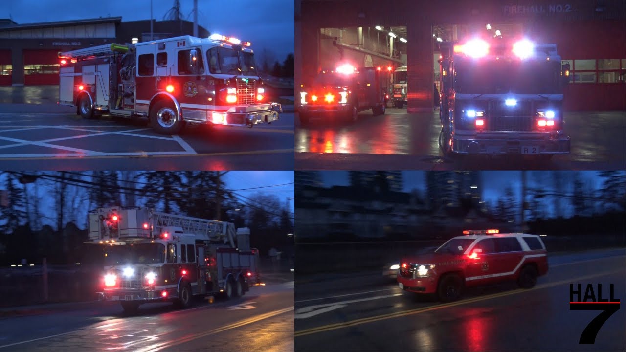 Surrey Fire Service - Structure Fire Response 🚒🔥 - YouTube