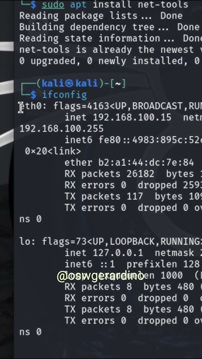 Macchanger- Cambiar Mac Address en Kali Linux - YouTube