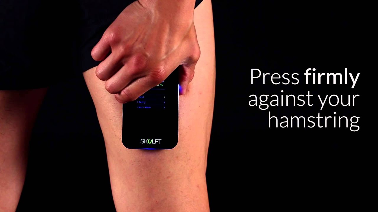 Skulpt Aim | How to Measure your Hamstrings | Male - YouTube