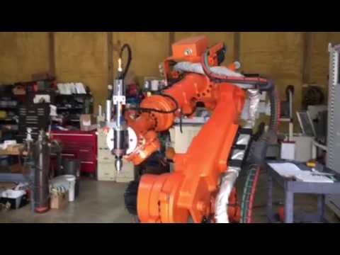 Nachi robotic drill - YouTube