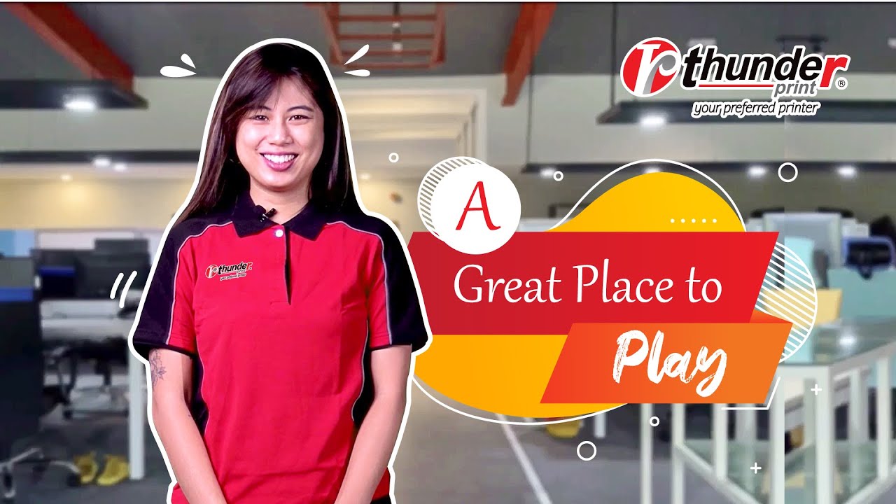 Great Place to Play @ Thunder Print - YouTube