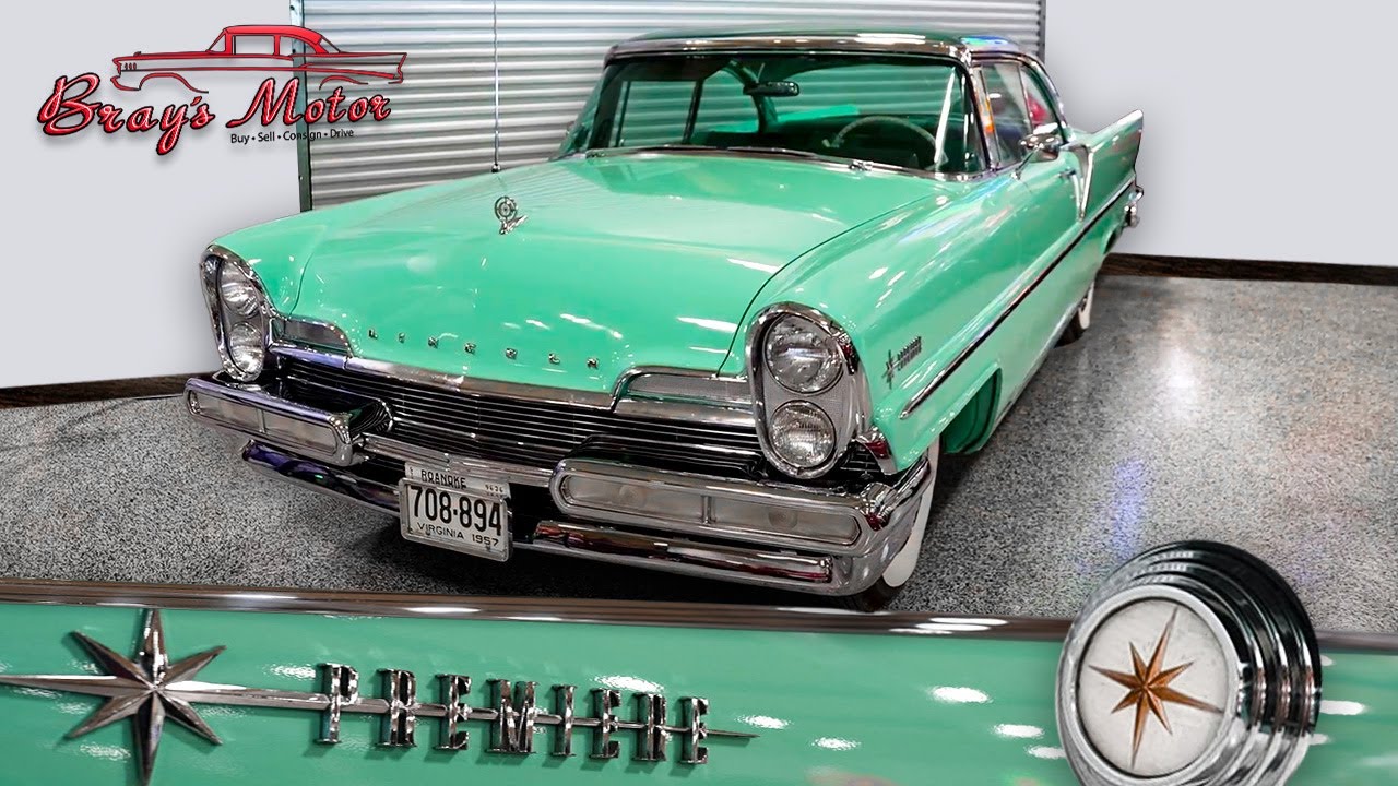 Bray's Motor Museum & Playground- 1957 Lincoln Premiere - YouTube